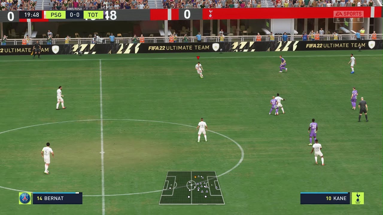 FIFA 22 PS5 - Poniendo a prueba la delicadeza de los Sliders ...