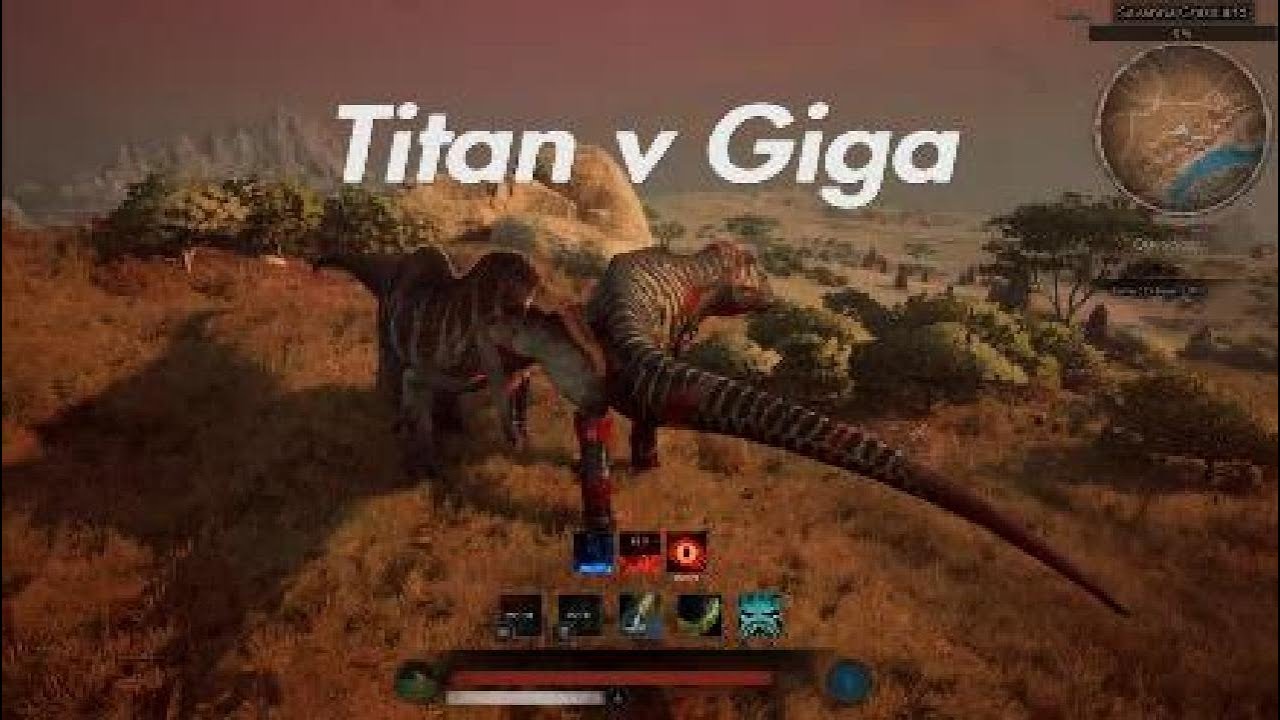 Path of Titans | Titan v Giga - YouTube
