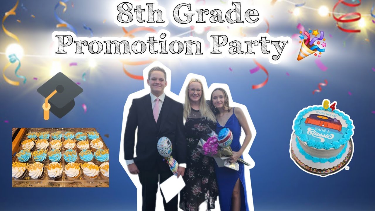 8TH GRADE PROMOTION POOL PARTY VLOG - YouTube