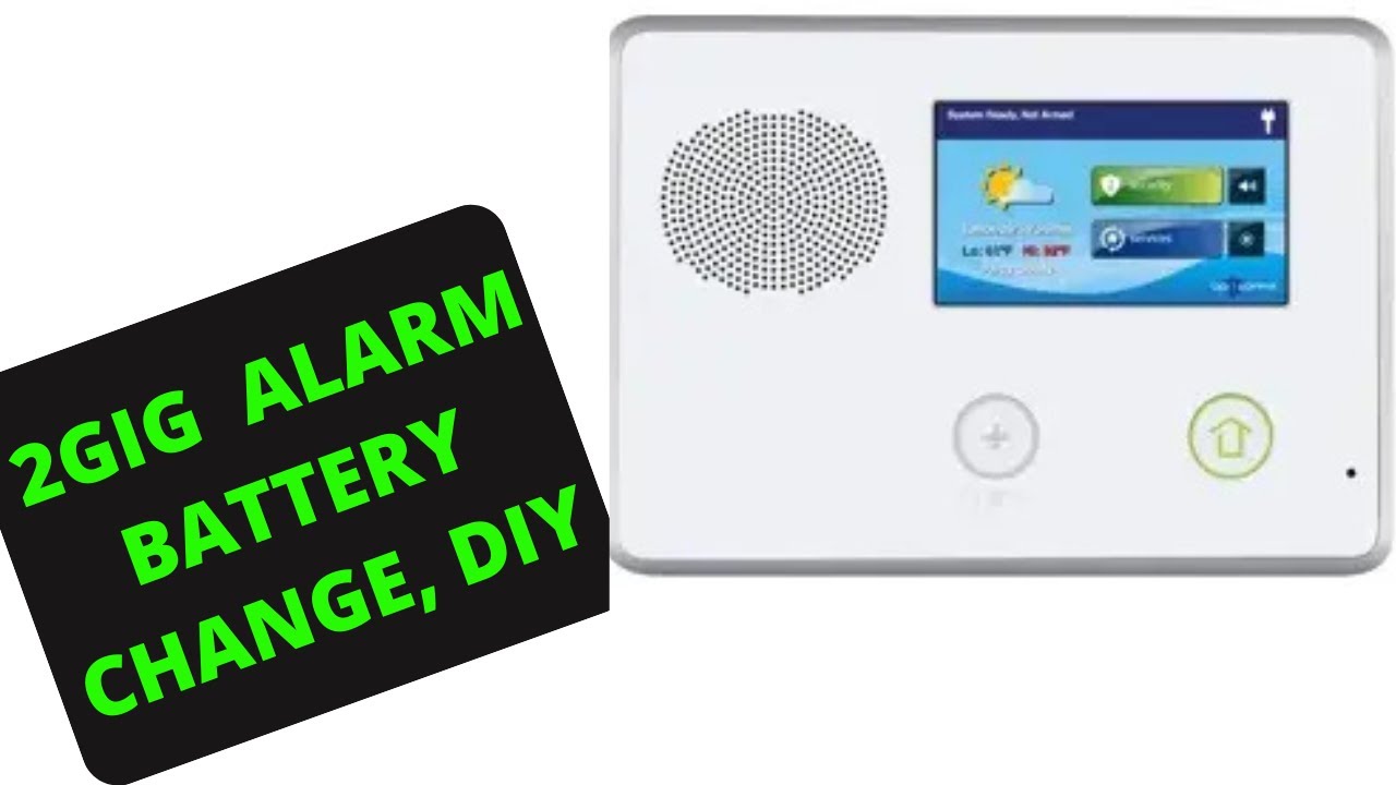 Fixing Your 2gig Alarm System Low Battery Problem FAST - YouTube