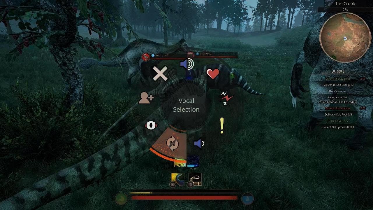 Path of titans growing adolescent dinos to Sub. - YouTube