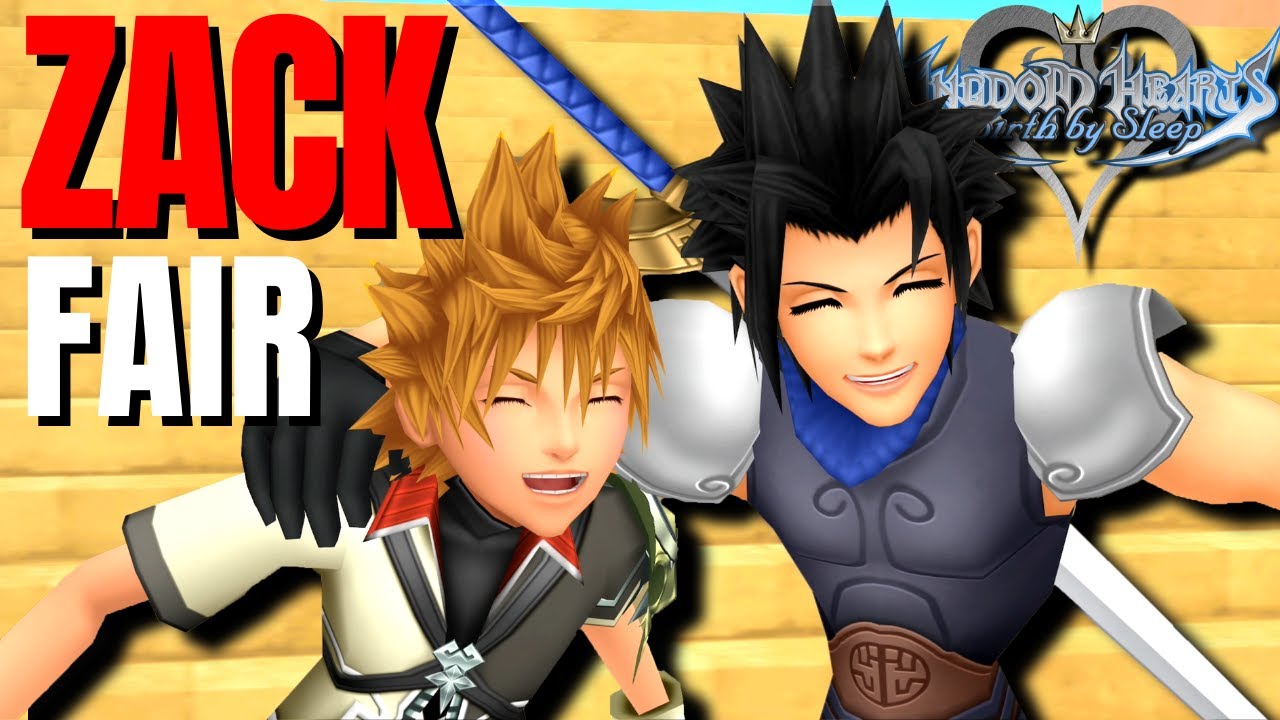 Zack Fair Is In Kingdom Hearts | KH Birth by Sleep | Ep. 14 - YouTube