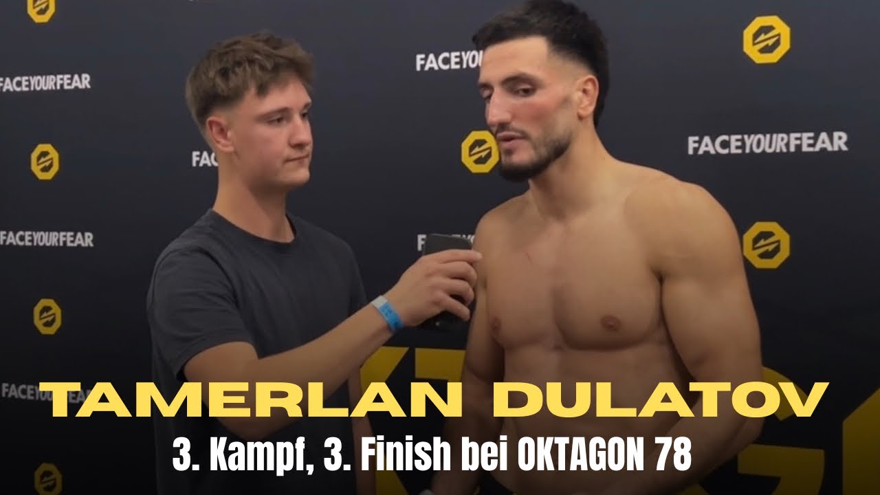 Tamerlan Dulatov nach seinem 40 Sekunden KO - YouTube