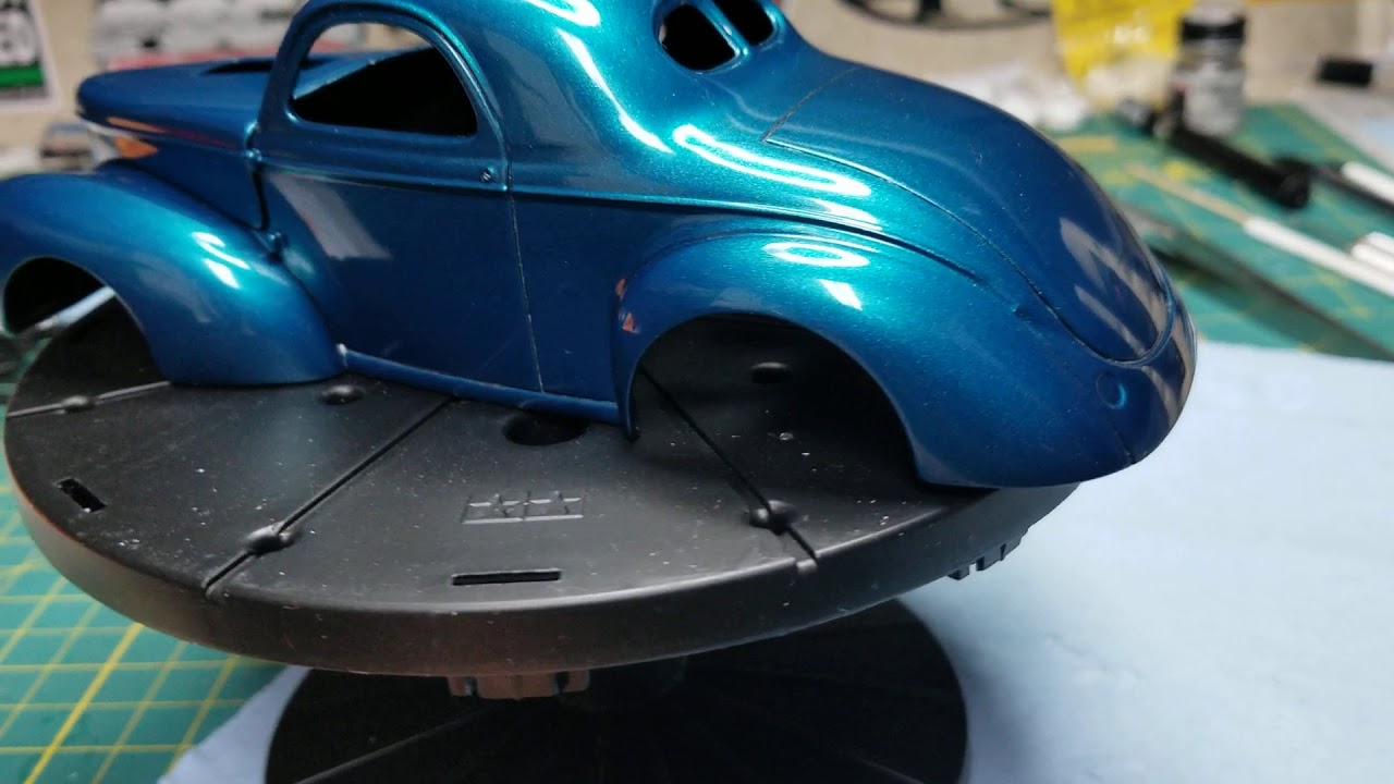 Final coat on 41 Willy build - YouTube