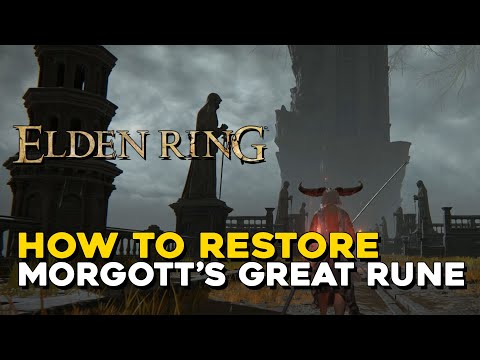 Elden Ring How To Restore Morgott's Great Rune - YouTube
