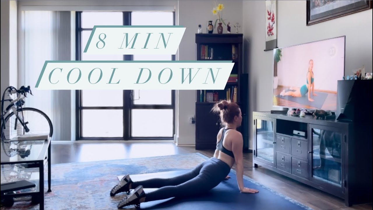 8 MIN FULL BODY COOL DOWN & STRETCH - YouTube