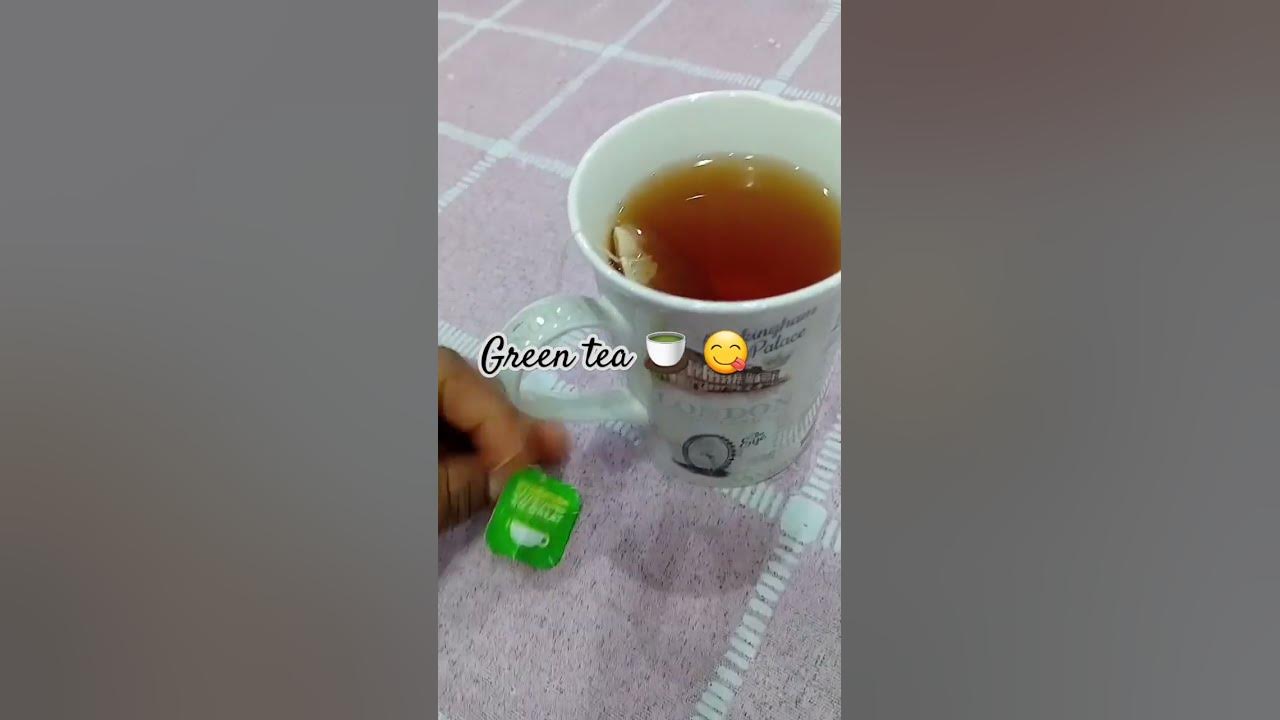 Hydration never tasted so great. 👍 👌 #greentea #detox - YouTube