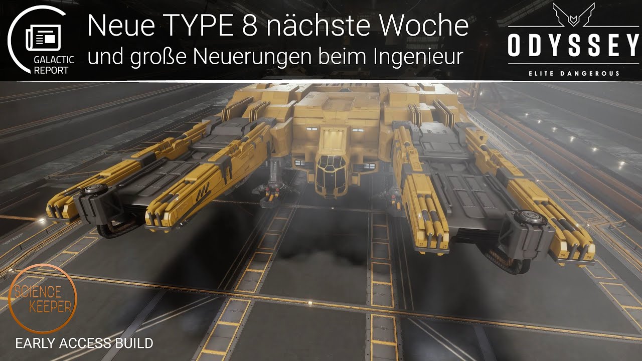 Elite Dangerous: TYPE 8 Update nächste Woche - große Änderungen beim ...