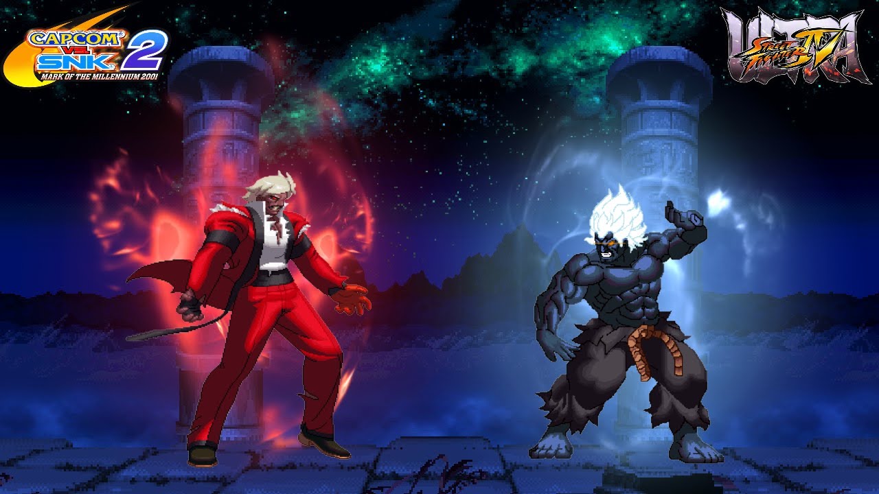 God Rugal Vs Oni - Extreme Violent Insane Epic Boss Battle - [Capcom X ...