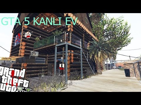 Gta 5 Kanlı Gizemli Ev (İÇİNE GİRMEYE ÇALIŞTIK)(: