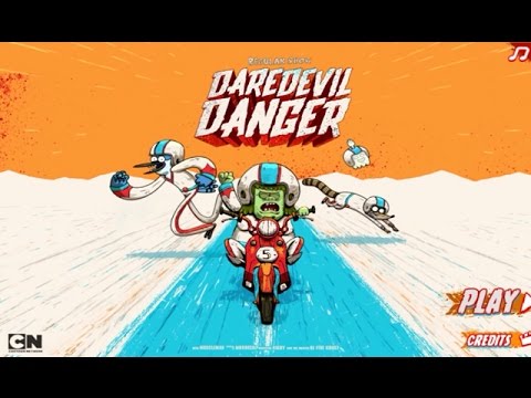 REGULAR SHOW: DAREDEVIL DANGER - Regular Stunt (Cartoon Network Games ...