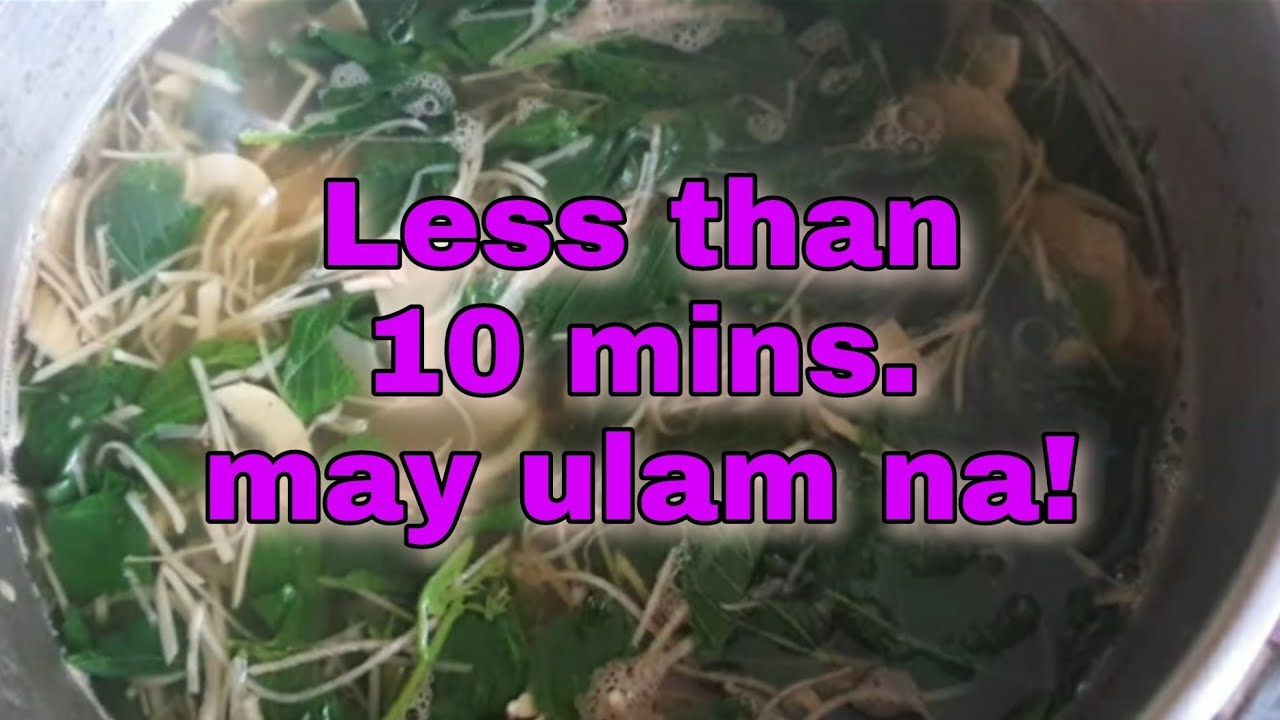Inabraw (Vegetable Stew) with Bamboo shoots (Rabong or Labong) and ...