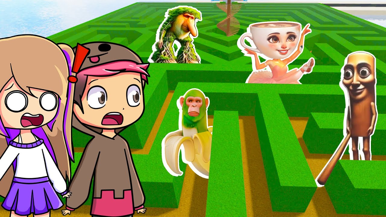 ESCAPA del LABERINTO IMPOSIBLE de los ITALIAN BRAINROT en Roblox ...