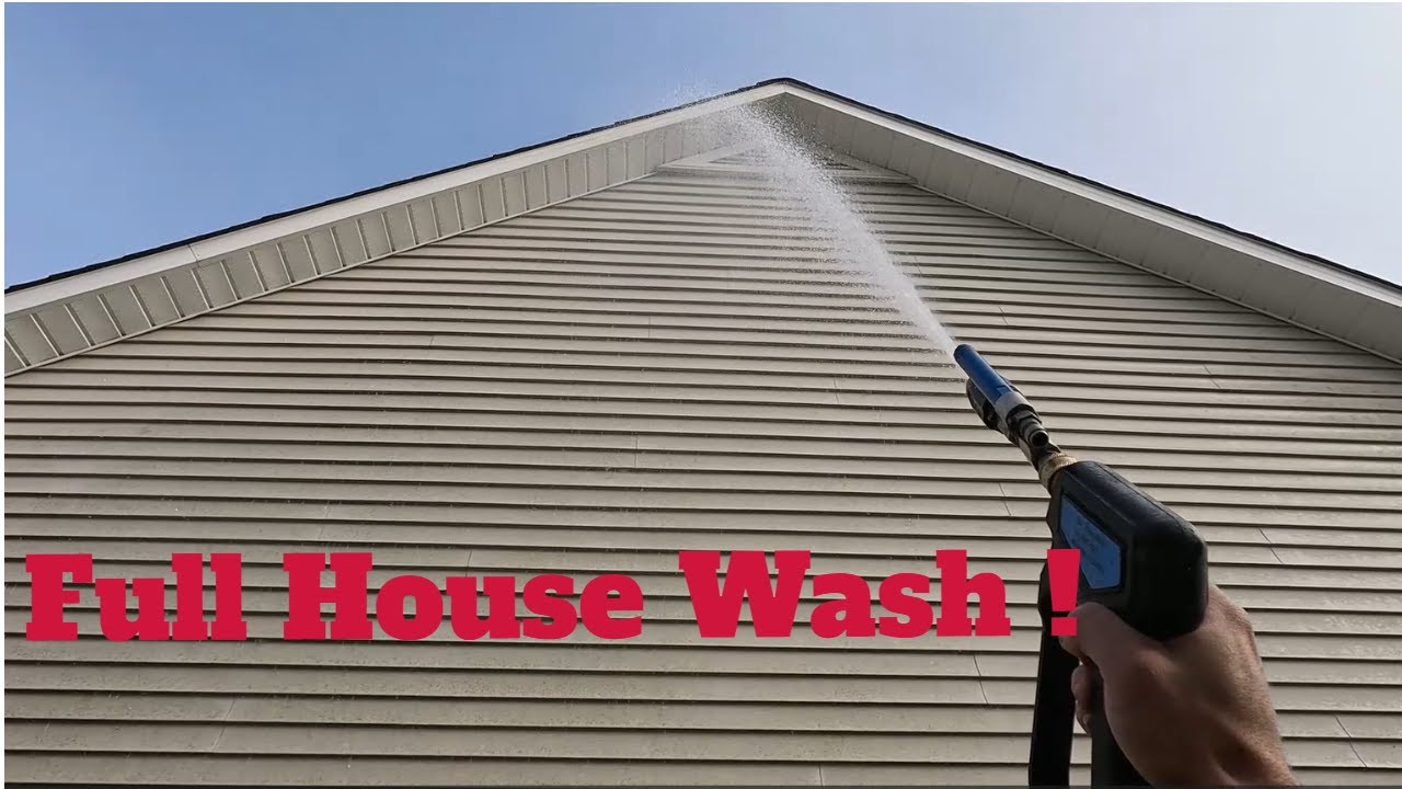 Full House Wash Start to Finish - YouTube