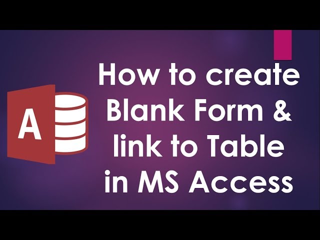 How To Link A Form Table In Access 2017 Brokeasshome how-to-link-a-form-table-in-access-2017-brokeasshome