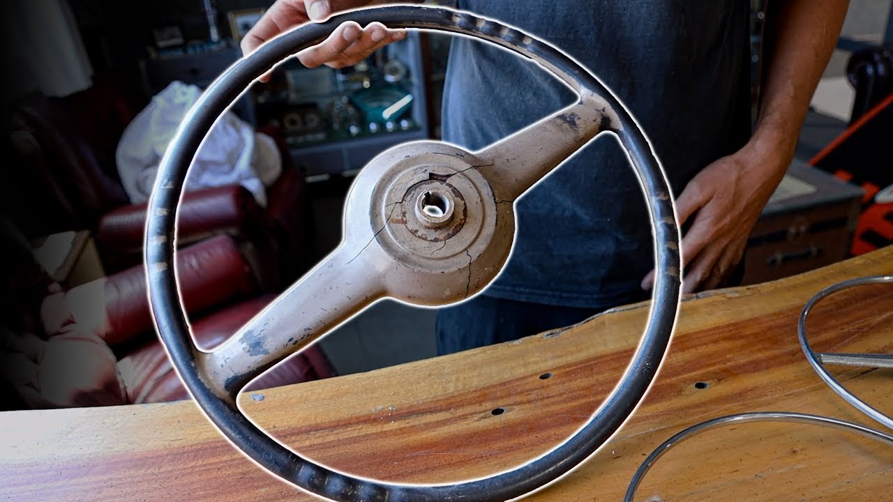 1940's Steering Wheel Restoration | Vintage Ford Survivor - YouTube