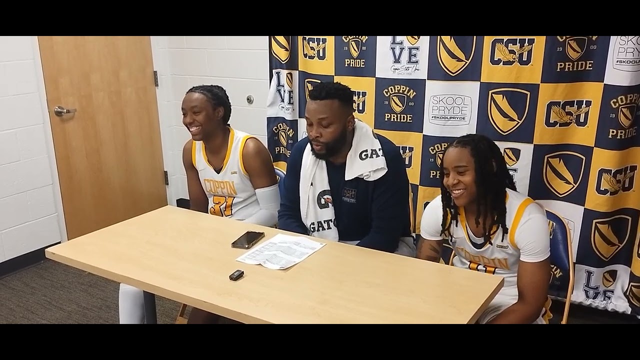 Coppin State 74, Arizona State 68 (OT) Press Conference- Laila Lawrence ...