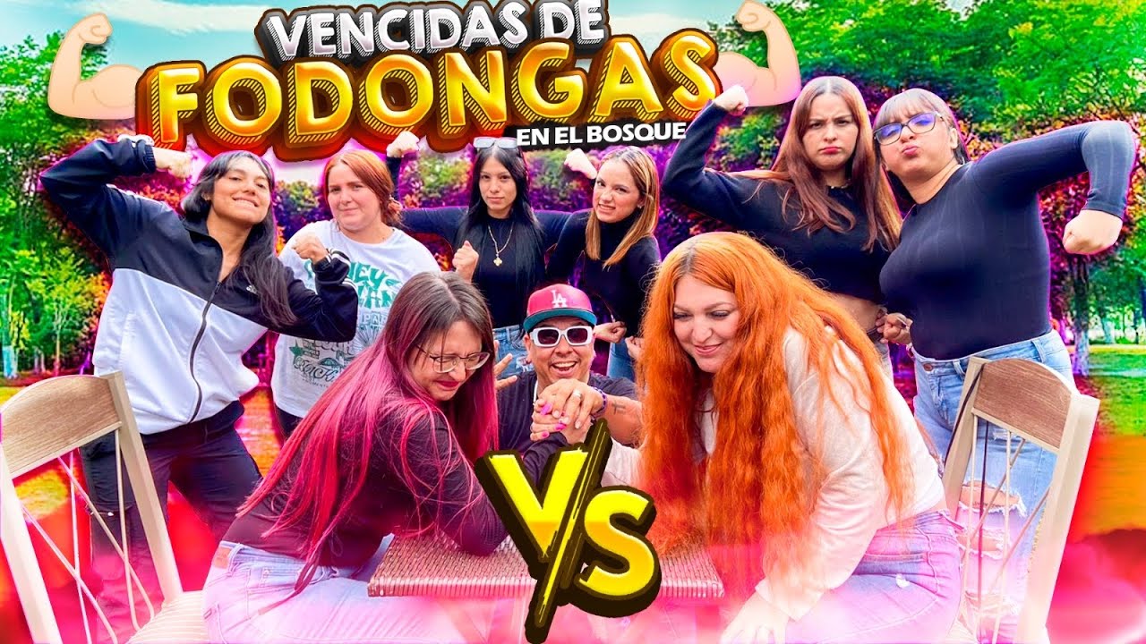 PUSE A PRUEBA LA FUERZA DE LAS FODONGAS💪🏻//quien es la mas fuerte del ...