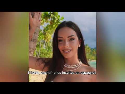 la séquence folle de l'Île de tentation version espagnol où un candidat voit que sa copine le trompe