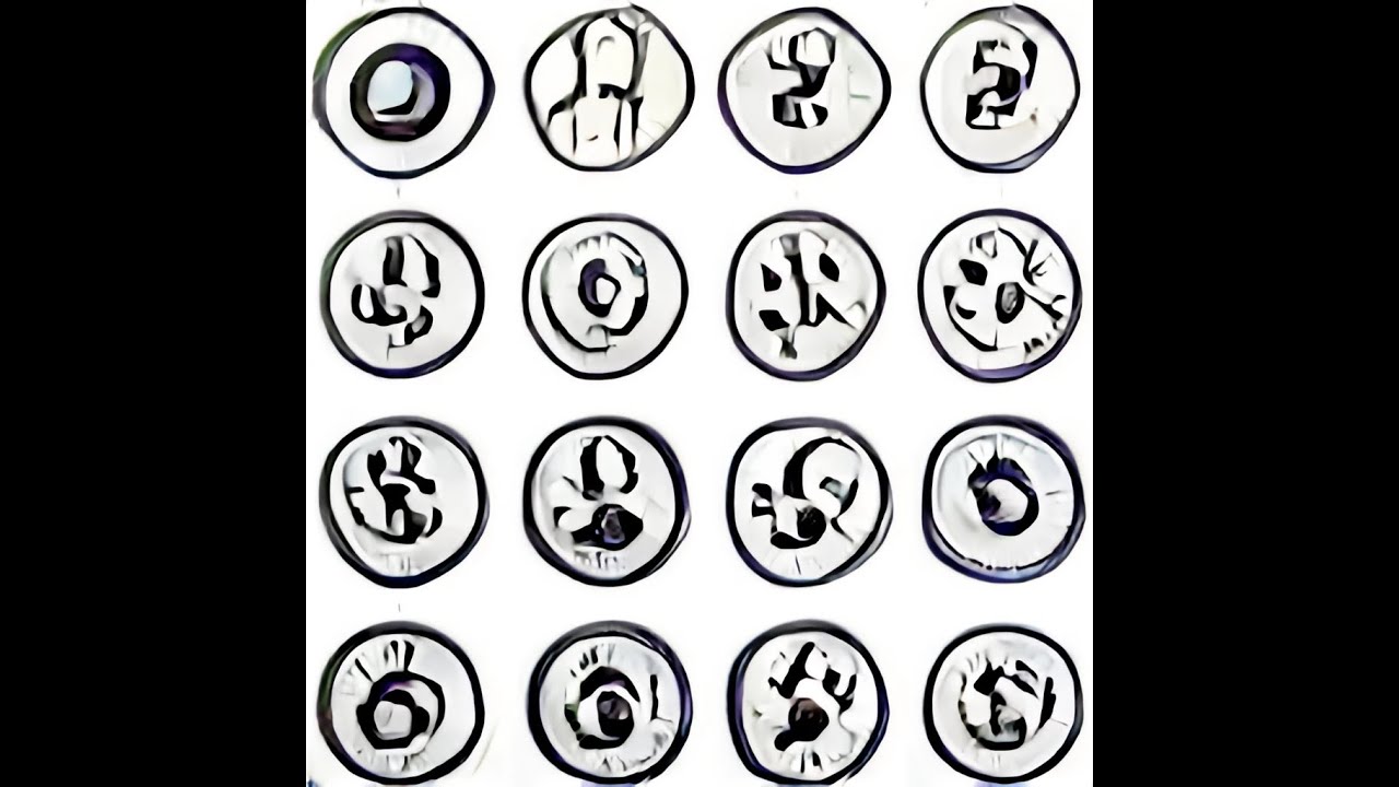 Nine circles full black icons challenge 100% - YouTube