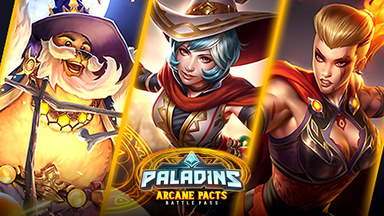Paladins - Cast Spells in the Arcane Pacts Battle Pass! - YouTube