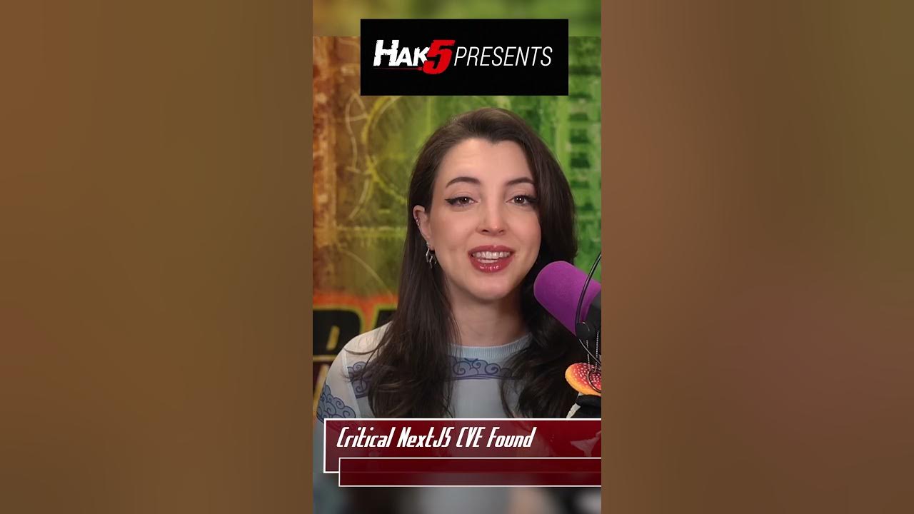 Critical NextJS CVE Found #cybersecurity #technews #hackernews #javascript - YouTube