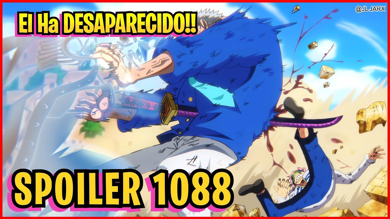One Piece Spoiler 1088 : "ULTIMA Leccion" | One Piece 1088 Spoiler ...