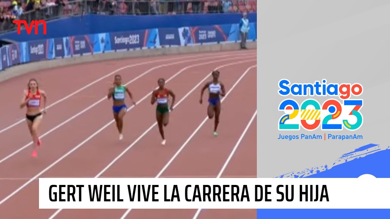 Gert Weil vivió la carrera de su hija Martina junto a Pedro Carcuro ...