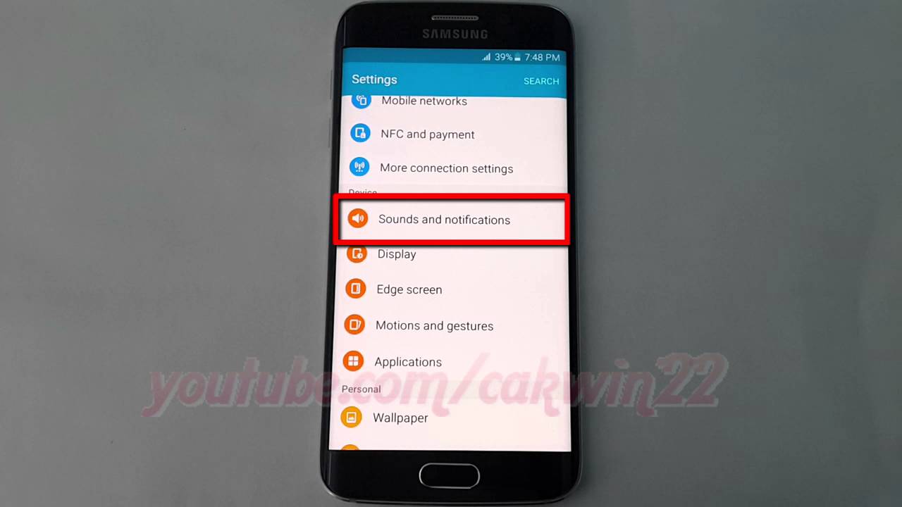 Android Lollipop : How to enable or disable Touch Sounds on Samsung ...
