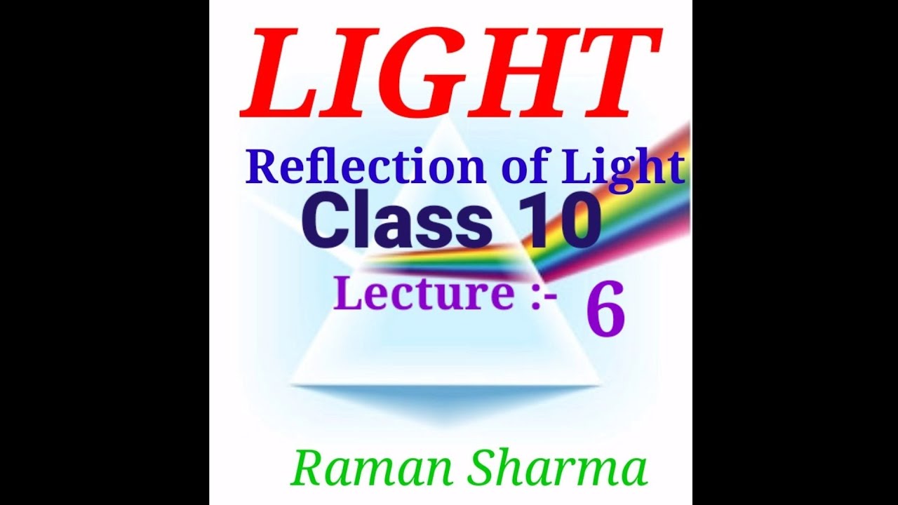Reflection of Light Class 10 L-6 - YouTube