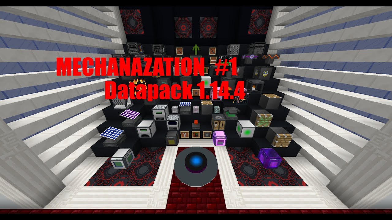 Minecraft|Mechanization Datapack|#1 - YouTube
