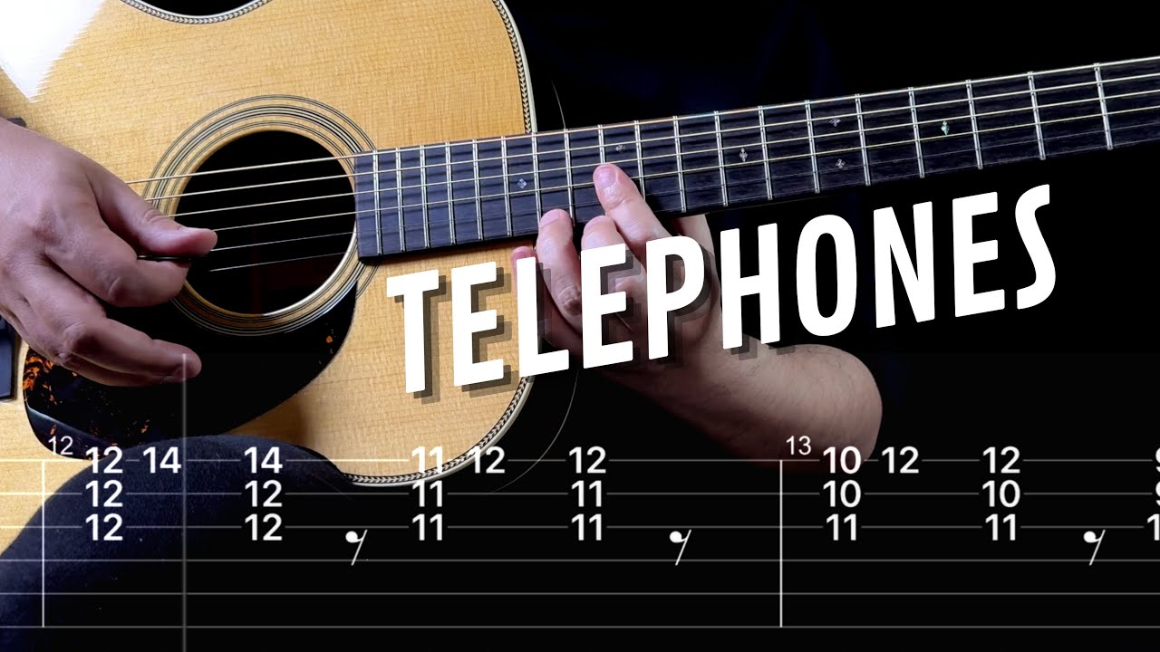 Vacations - Telephones | EASY Guitar Tutorial | Guitar Tab - YouTube