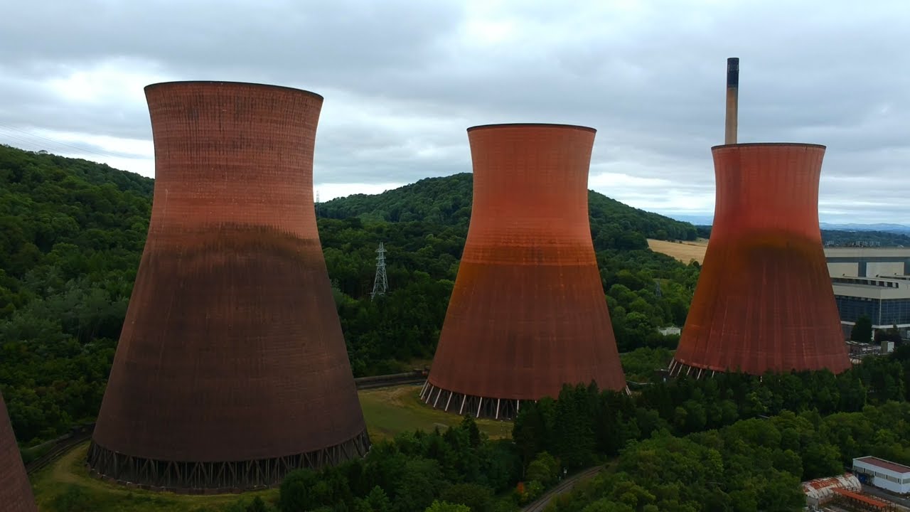 Ironbridge Power Station and Albert Edward Bridge - YouTube