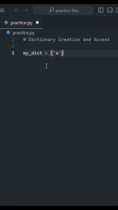 Dictionary Creation And Access Python Pythonprogrammingcodinglearnpython Pythonforbeginners