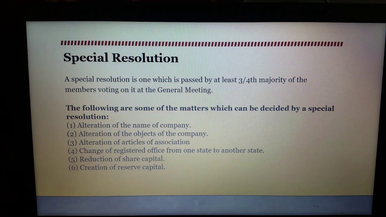 Types of Resolutions - YouTube