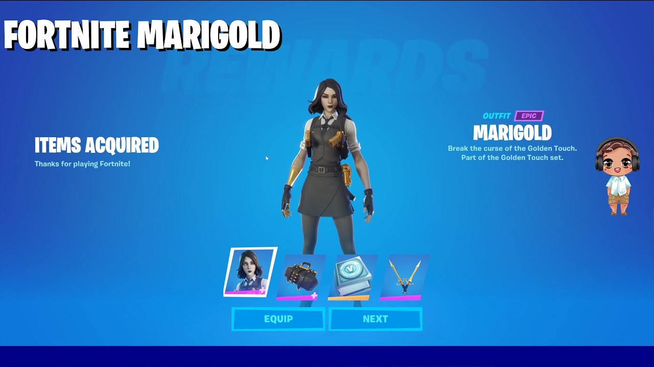 Fortnite Marigold Bundle | Showing her off in Creative! - YouTube