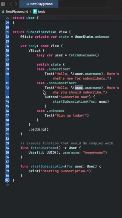 Ленивый свойства теперь работают в View #swiftlang #programming #программирование - YouTube