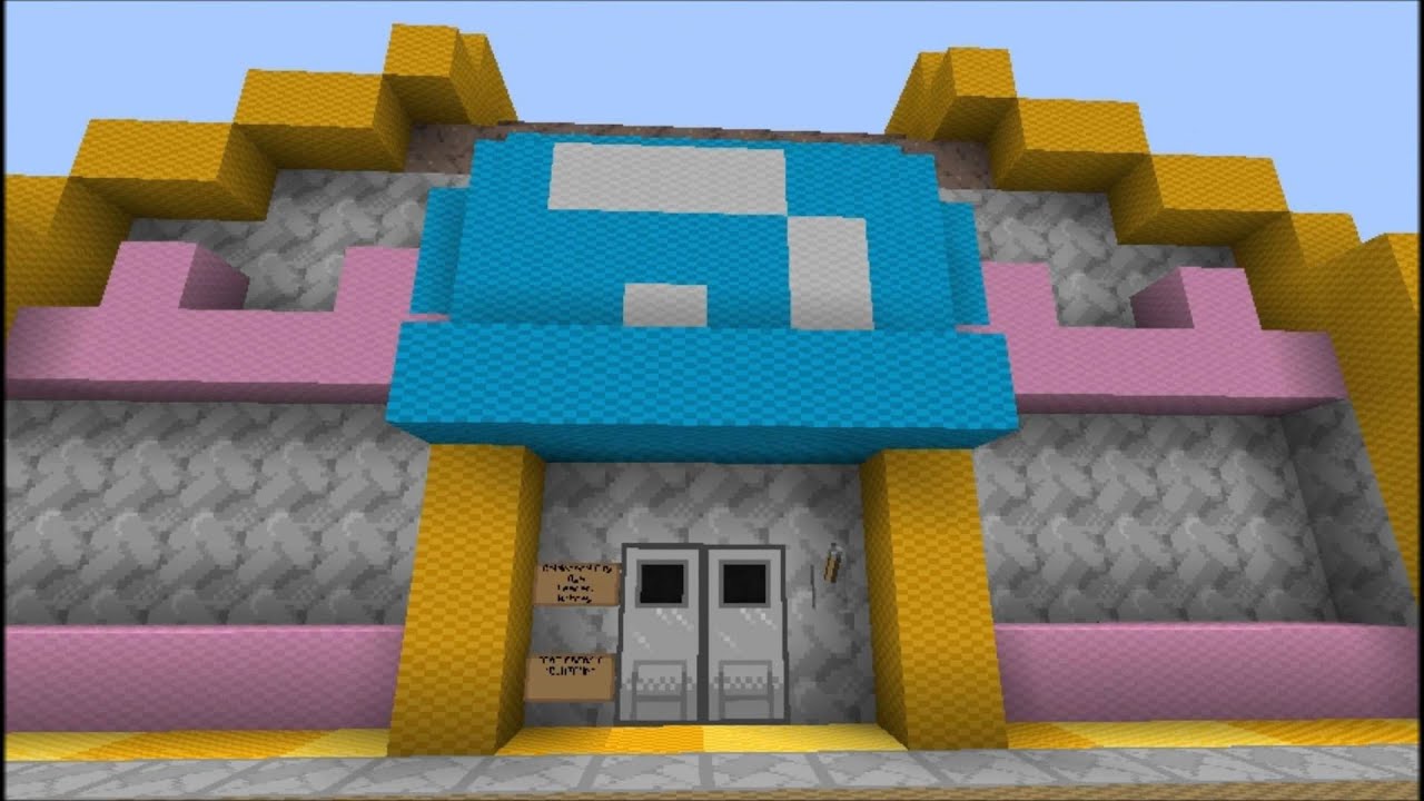 Minecraft in Pokemon Johto - GOLDENROD CITY - YouTube