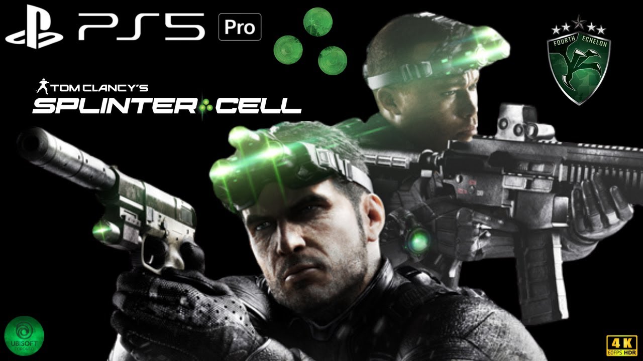 PS5 PRO: Splinter Cell - Operation Blackout - 4Echelon - 4K 2160 P - 60 ...