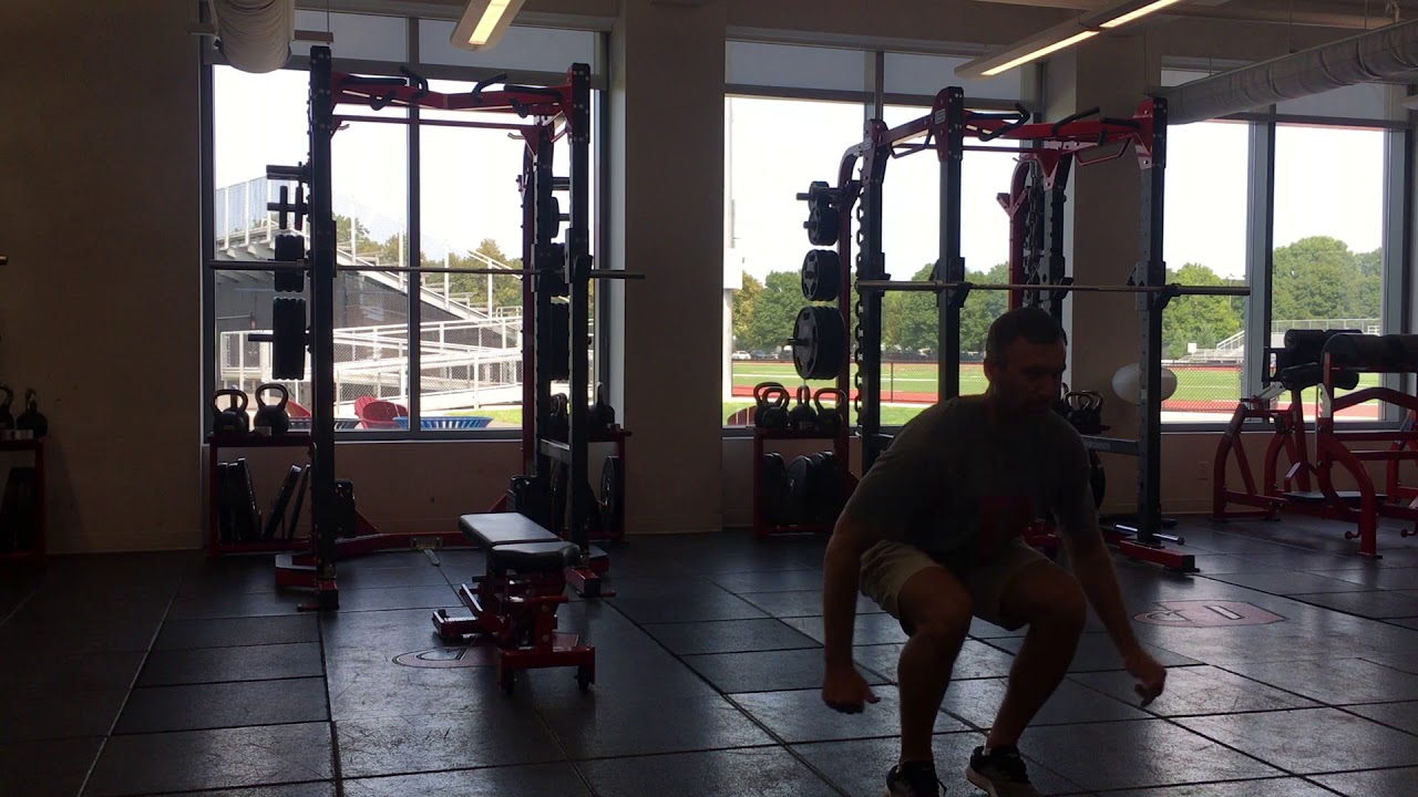 Lateral Bench Hop to Broad Jump - YouTube