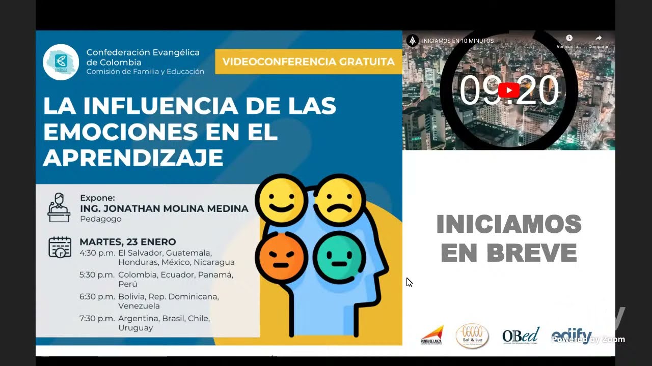 Edify Latam | La influencia de las emociones en el aprendizaje - YouTube
