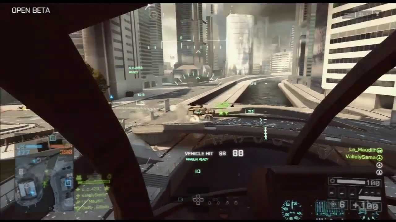 BF4 Scout Helicopter / Little Bird recon / Battlefield 4/ helicoptère ...