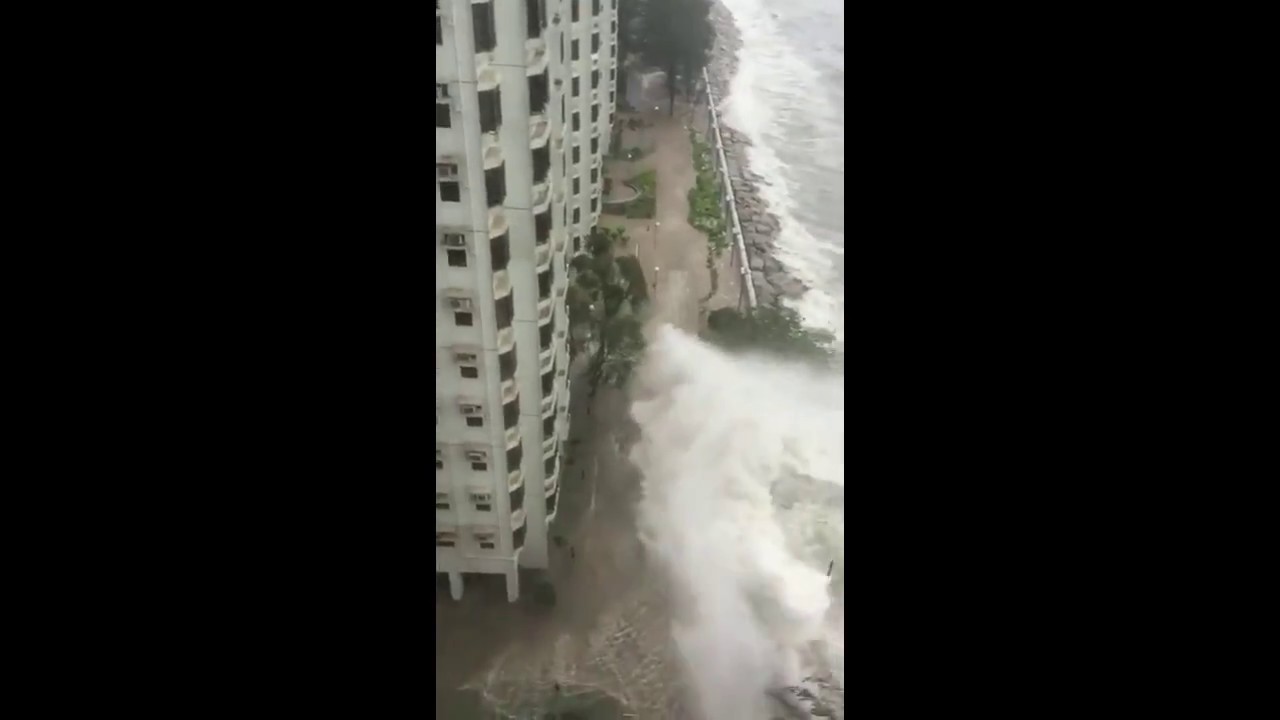 Destructive Typhoon In Hongkong and Macau -Category 10 - YouTube