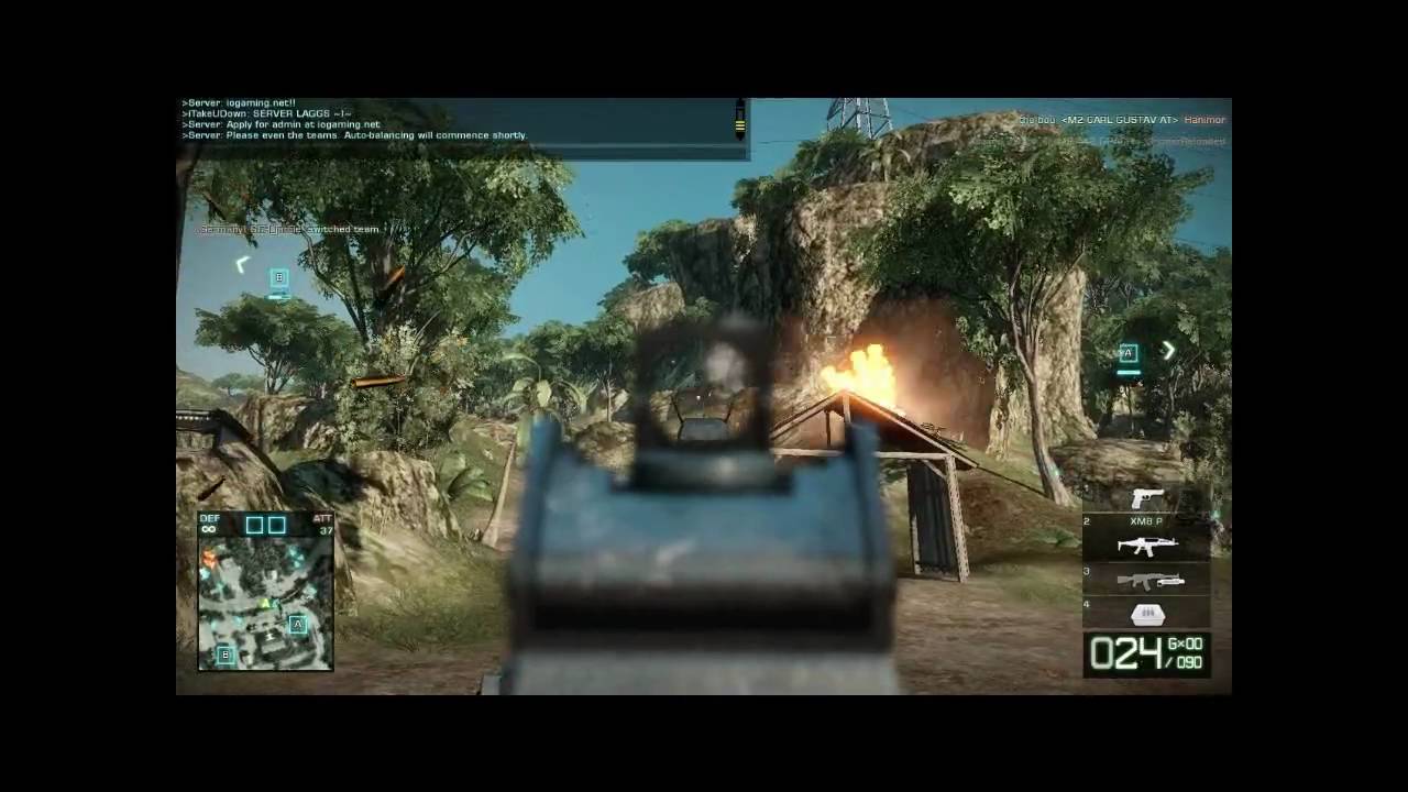 Battlefield BC2 [Multiplayer] on HD 4350 - YouTube