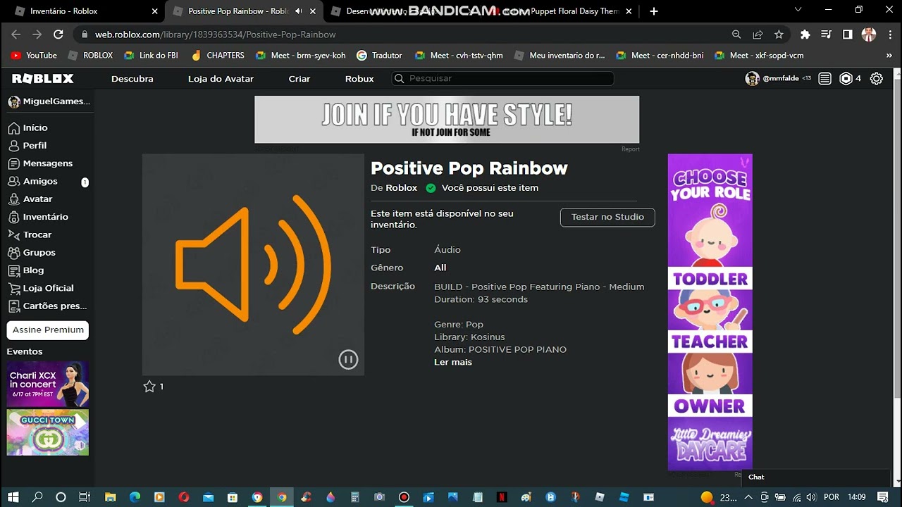 Roblox - Puppet Rainbow Mike (Oficial) Theme! - YouTube