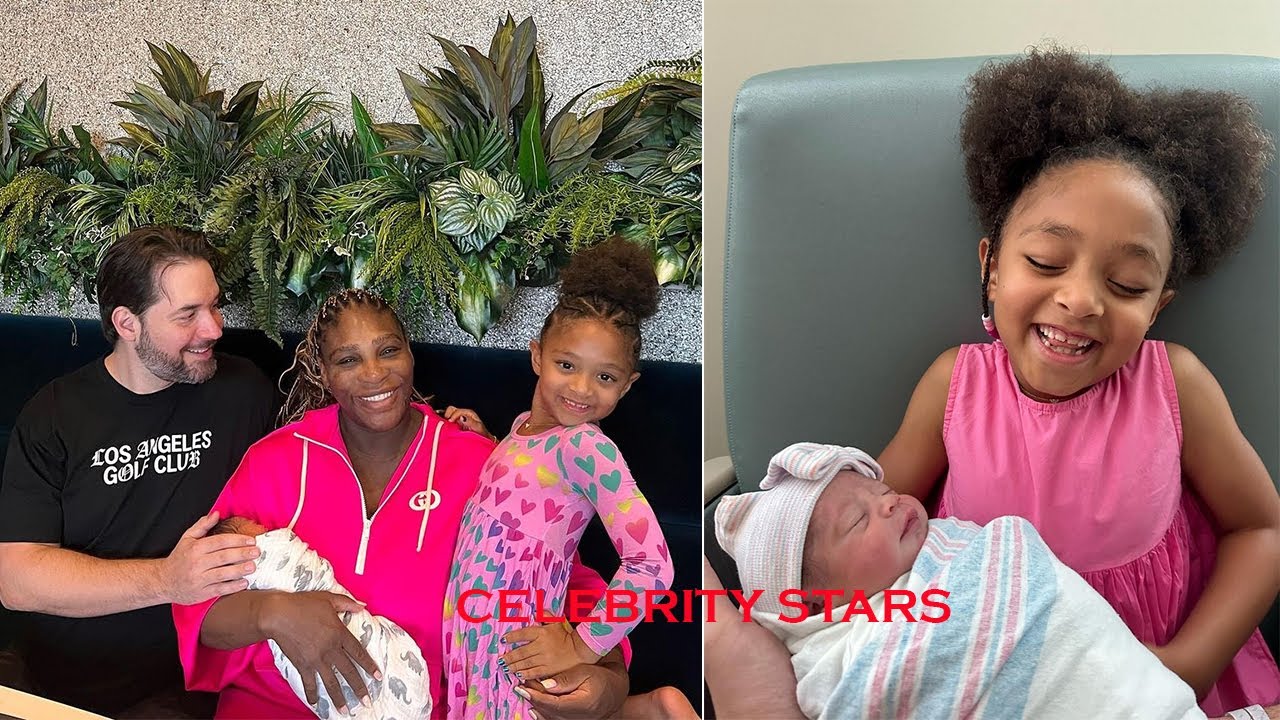 Serena Williams Welcomed Her Second Baby, Daughter Adira River - YouTube