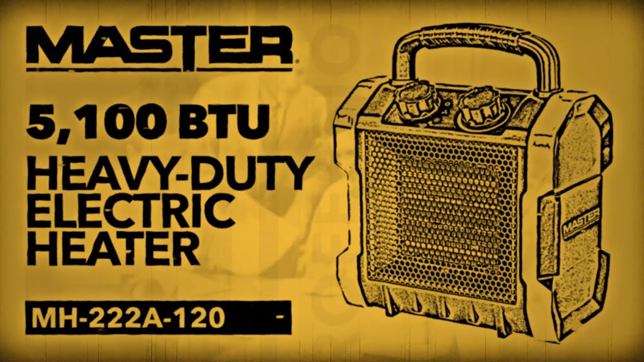 Master® | Heavy-Duty Electric Heater - YouTube