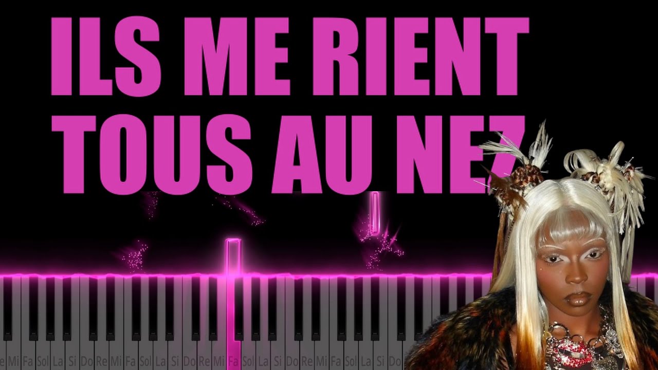 Theodora - ILS ME RIENT TOUS AU NEZ (Piano Tutoriel & Cover) - Niveau ...