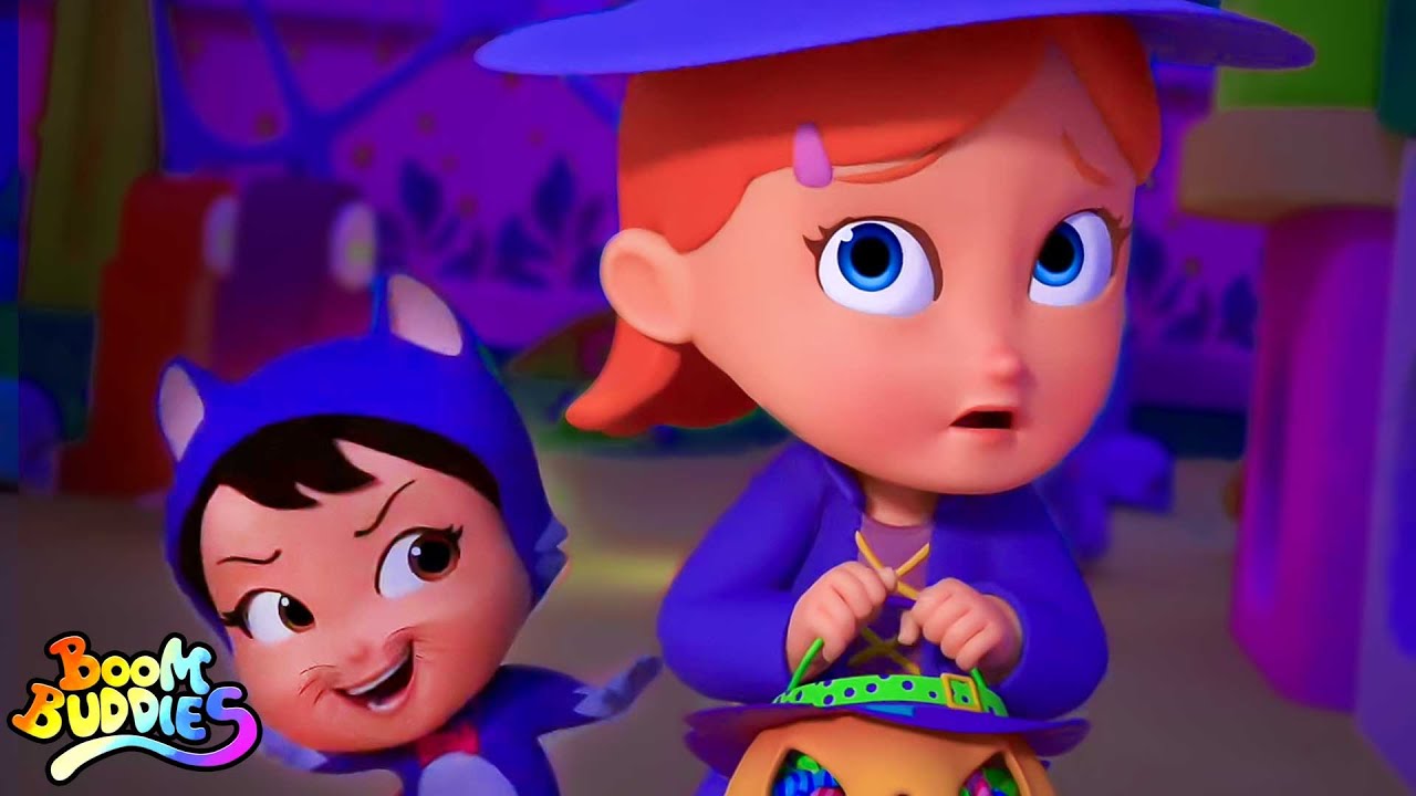 Boom Buddies Halloween Este é O Caminho + Canção De Ninar Para Crianças ...