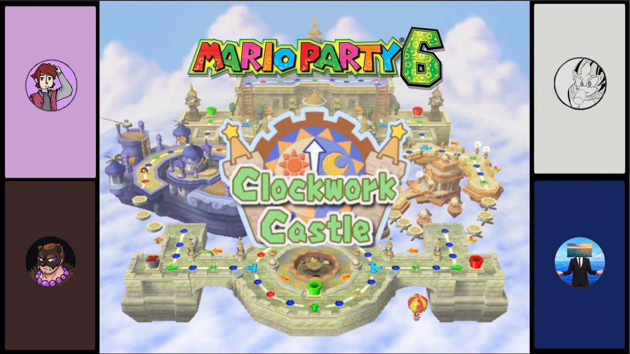 Mario Party 6 - Clockwork Castle (Vod) - YouTube